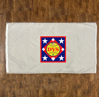 21DYS - DYS Logo Flag 6' x 4' (Softball) – DYB Supply Center